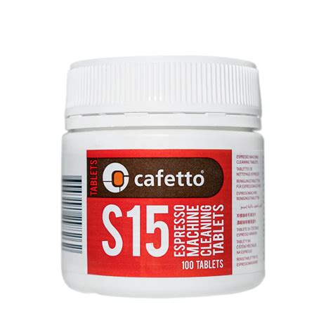 Cafetto S15 Cleaning Tablets 100 Bonissimo