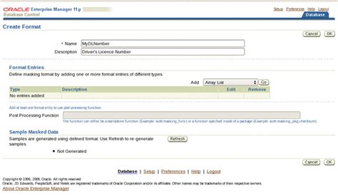 oracle database 11g working with the data masking pack part two database journal