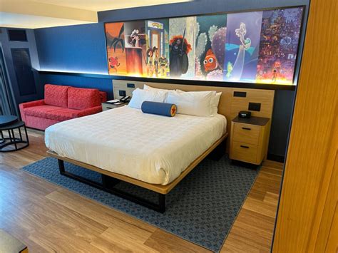 Photos Video Tour A Standard Room At The Reimagined Pixar Place Hotel