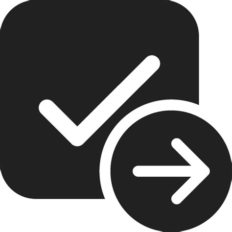 checkbox arrow right icon svg png free download