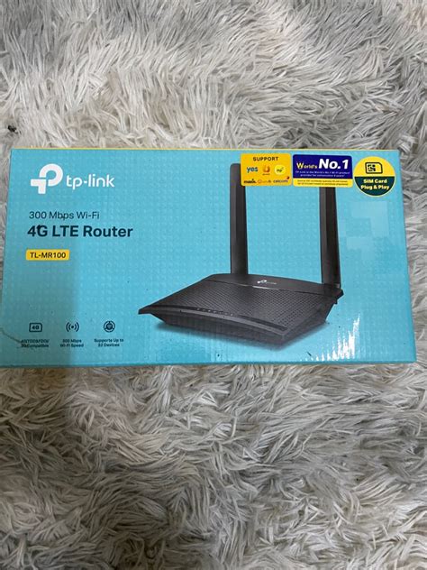 Tp Link Mbps G Lte Router Computers Tech Parts Accessories Networking On Carousell