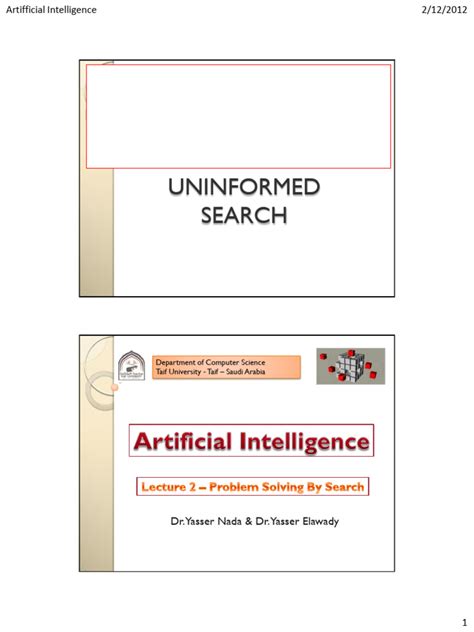 Lec2uninformedsearch Pdf