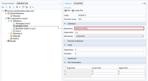 How To Implement The Fourier Transformation In Comsol Multiphysics Comsol Blog