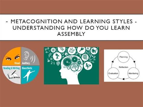 meta cognition and learning styles understanding how we learn