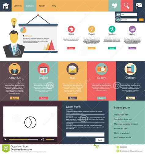 12 button icon design web images free vector web icons buttons flat