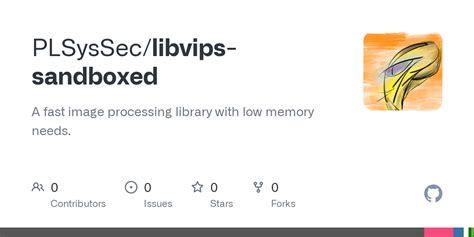 Github Plsysseclibvips Sandboxed A Fast Image Processing Library