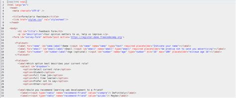 Proyecto De Certificación Crea Un Formulario Html Css The Freecodecamp Forum