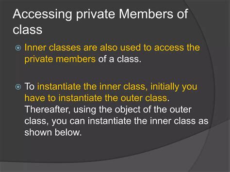 Types Of Classes In Java Ppt