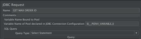 Java Passing A Variable From Taurus Yaml File To Jmeter Script To Switch Jdbc Connection