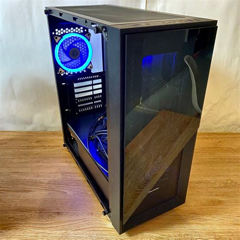 Computer Desktop Pc Cpu Case For Atx Matx Motherboard From Tecware With Led Case Fan