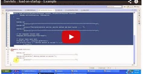 Java Ee Servlets Load On Startup Example