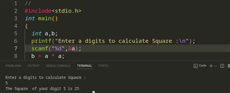 saif ul haq on linkedin how to calculate square of two numbers in c