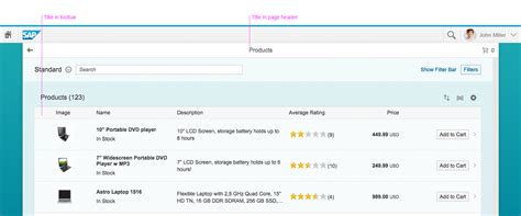 Display Ui Element Types Sap Fiori For Web Design Guidelines