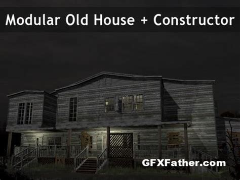 Unity Asset Modular Old House V10 Gfxfather