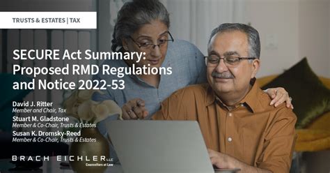 Secure Act Summary Proposed Rmd Regulations And Notice 2022 53