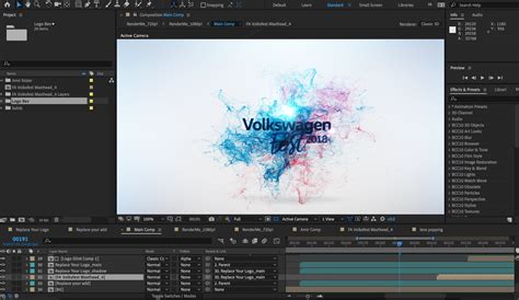 Volkswagen Logo Animation Kamyarart