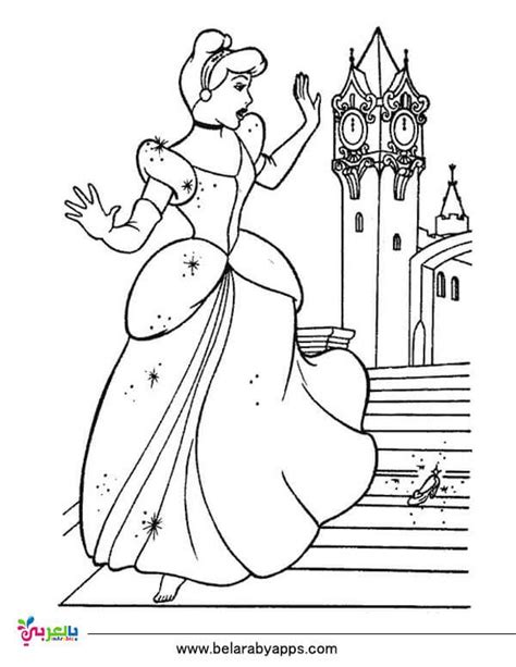 رسومات اطفال للتلوين اميرات وتلوين انمي جاهزة للطباعة ⋆ بالعربي نتعلم