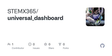 Github Stemx365universaldashboard
