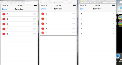 Objective C Ios Moverowatindexpath A Uitableview Not Save Stack