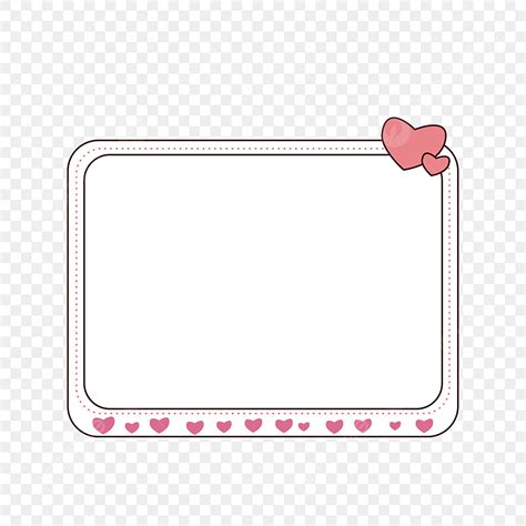 귀여운 만화 테두리 카세트 테두리 귀여운 테두리 심플한 테두리 Png 일러스트 및 벡터 에 대한 무료 다운로드 Pngtree