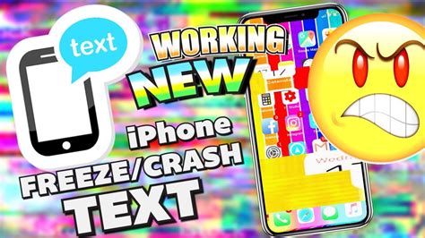 new working how to freeze crash an iphone with text ios 11 11 2 2