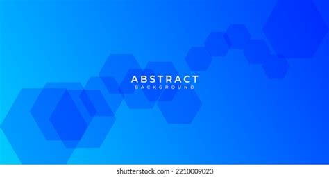 Gradient Abstract Blue Minimal Geometric Background Stock Vector Royalty Free 2068498073