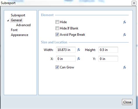 solved avoid page break between main report and sub repor sap