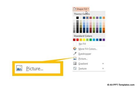 Trick To Manipulate Picture In PowerPoint Auto Shapes