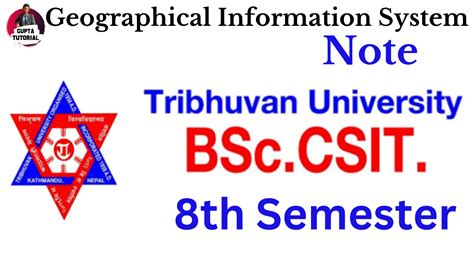 Geographical Information System Note