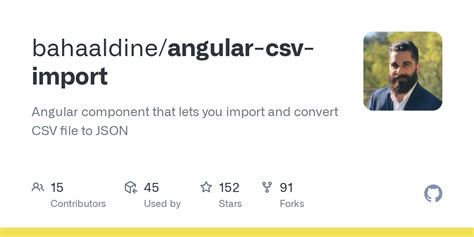 Github Bahaaldineangular Csv Import Angular Component That Lets You Import And Convert Csv