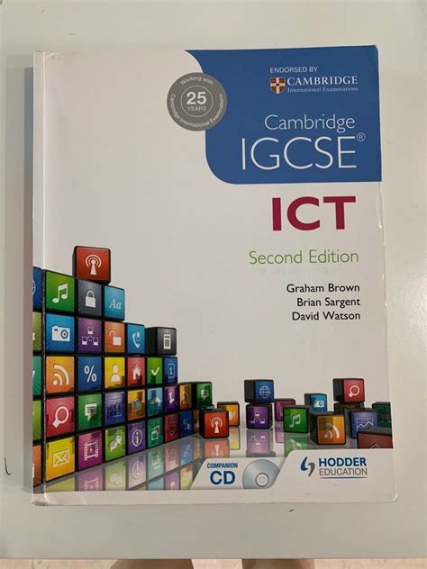 Cambridge Igcse Ict Coursebook Hodder Hobbies And Toys Books And Magazines Textbooks On Carousell