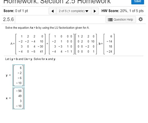 Solved Homework Section 2 3 Homework Save Score 0 Of 1 Pt