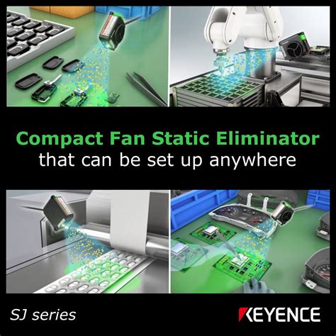 Keyence Corporation On Linkedin Compact Fan Static Eliminator