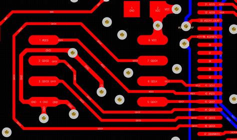 QSPI NOR Flash Traces Length Matching