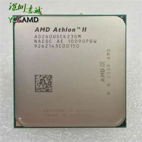 Low Power Consumption W Amd Athlon X U Ghz Dual Core Cpu Processor Ad Usck Gq Socket
