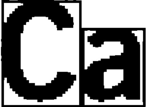 Python Reduce Jagged Edges And Output Perfect Alphabet Stack Overflow