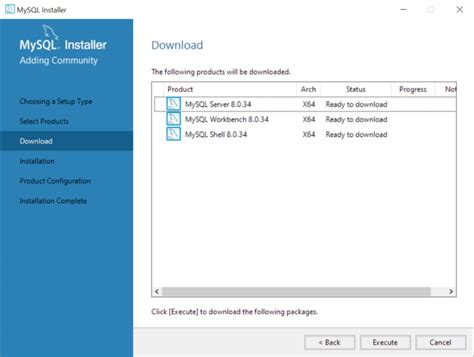 install mysql on windows using mysql installer