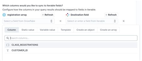 smart ingest field mapping types iterable support center