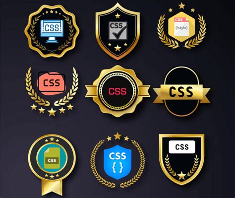 30 Css Badges Webtopic