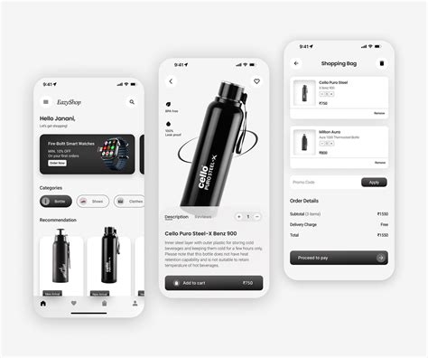 E Commerce App Ui Design Behance