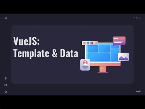 VueJS Template Data YouTube