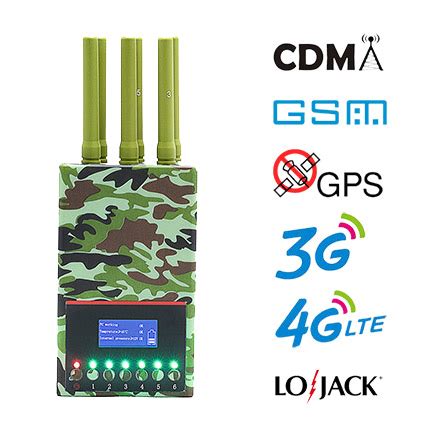 Bands Handheld WIFI Bluetooth Signal Jammer Blocker G G G