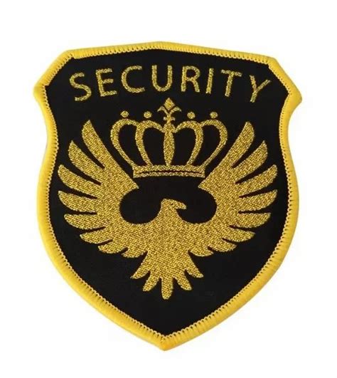 Printed Multicolor Security Woven Embroidered Patches Size 2 5 X 2 5 Mm At Rs 4 5 Piece In New