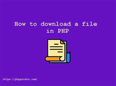 how to download a file in php phpgurukul