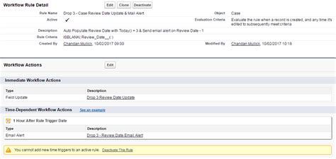 time dependent workflow action email alert not sent and not in queue
