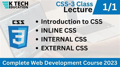 Css Lecture 11 Introduction To Css Complete Web Development Course