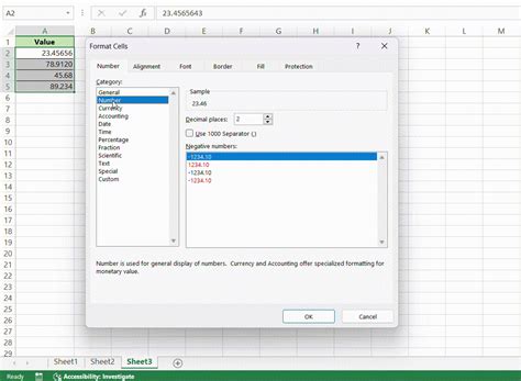 How To Round Two Decimal Places In Excel Fast Myexcelonline