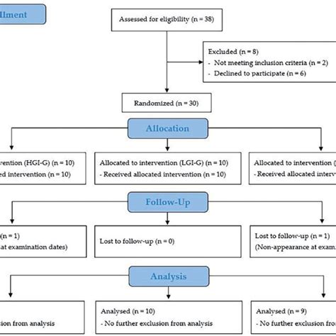 Flow Chart Of Subject Recruitment Randomisation And Follow Up Download Scientific Diagram