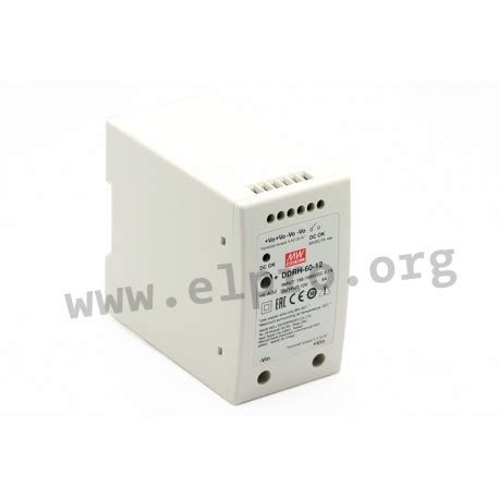 DDRH-60-24 Mean Well DC/DC-Wandler, 60W - elpro Elektronik