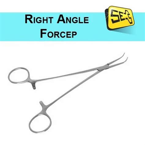 Sec Stainless Steel Right Angle Forcep At Best Price In Navi Mumbai Id 21667873988